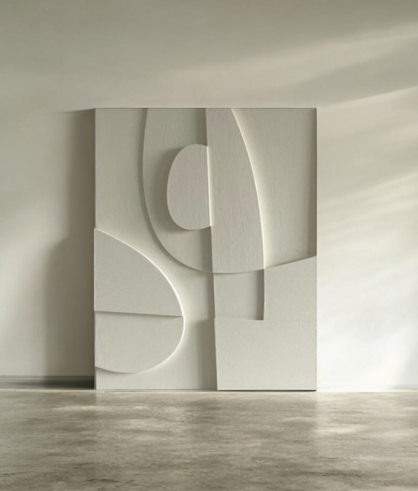 Abstract relief painting – Lucilesalamone