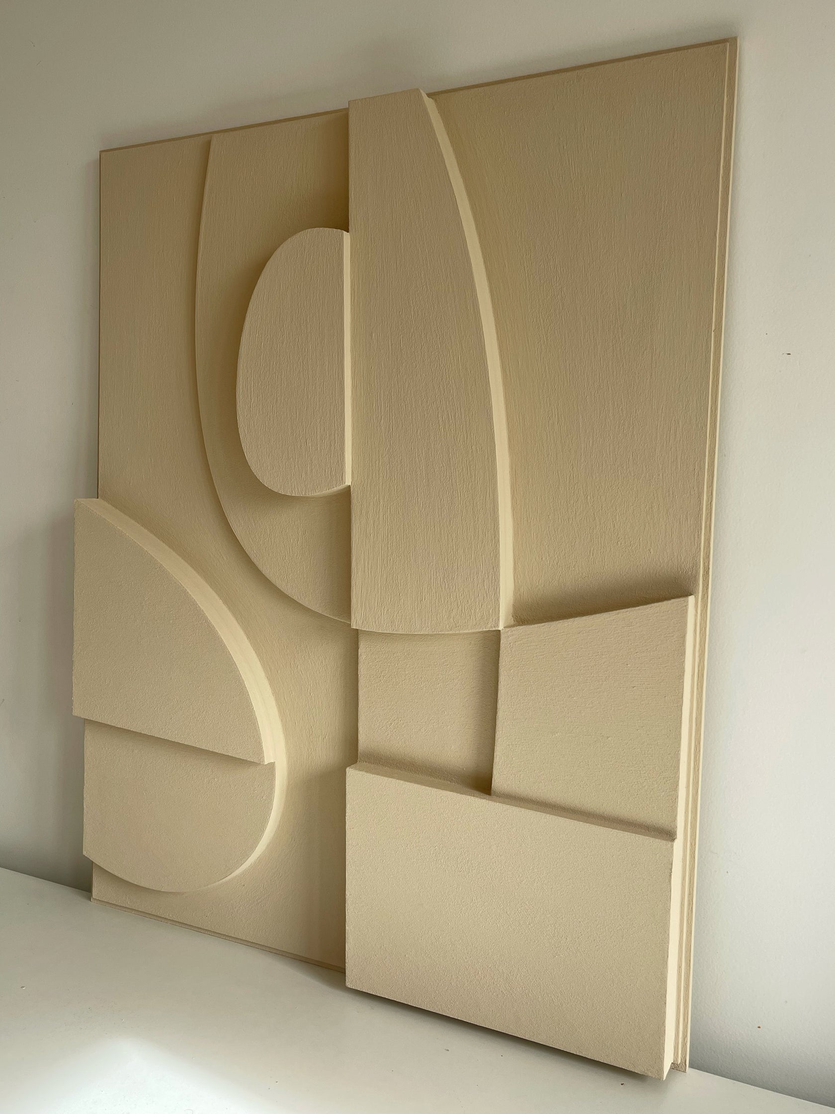 Abstract relief painting – Lucilesalamone