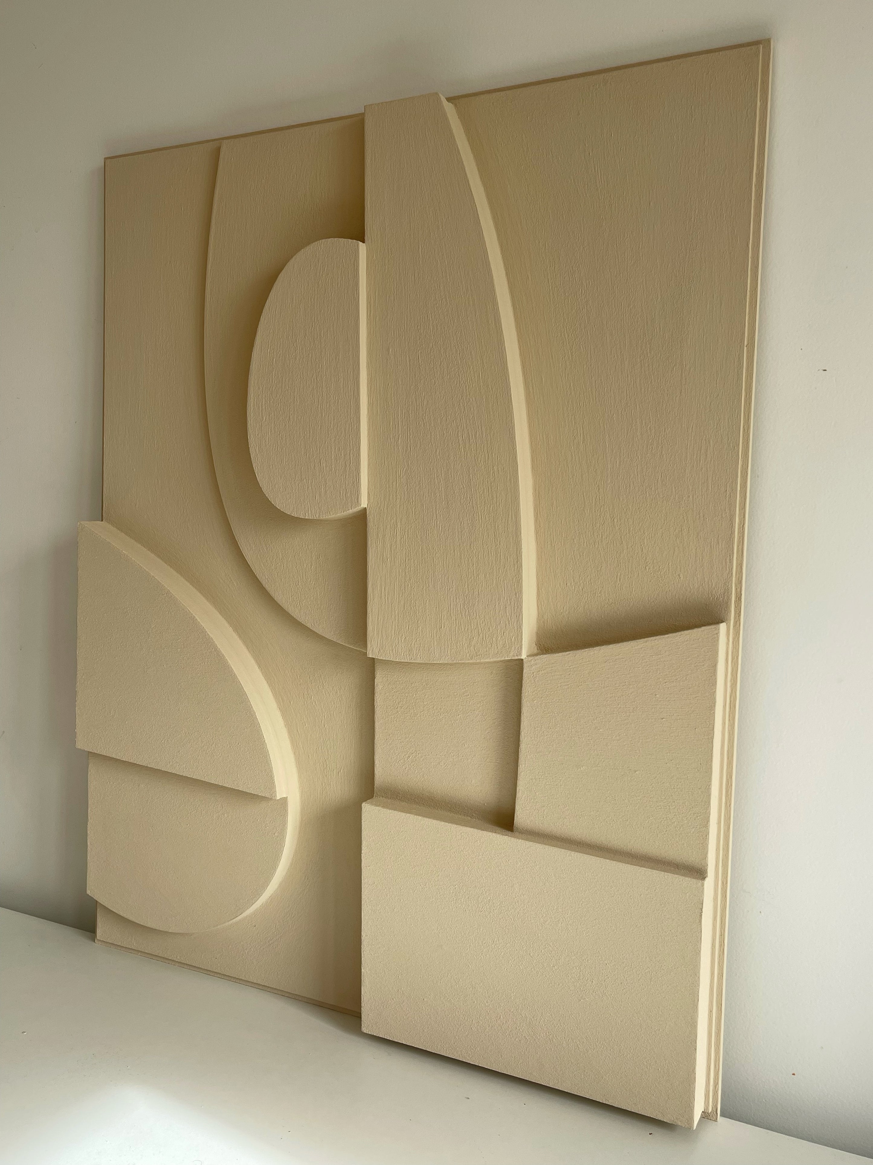 Abstract relief painting – Lucilesalamone